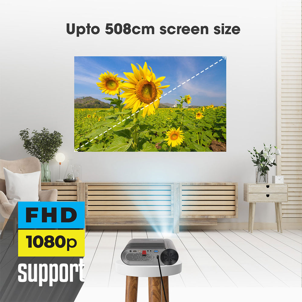 Zebronics PixaPlay 12 LED Projector