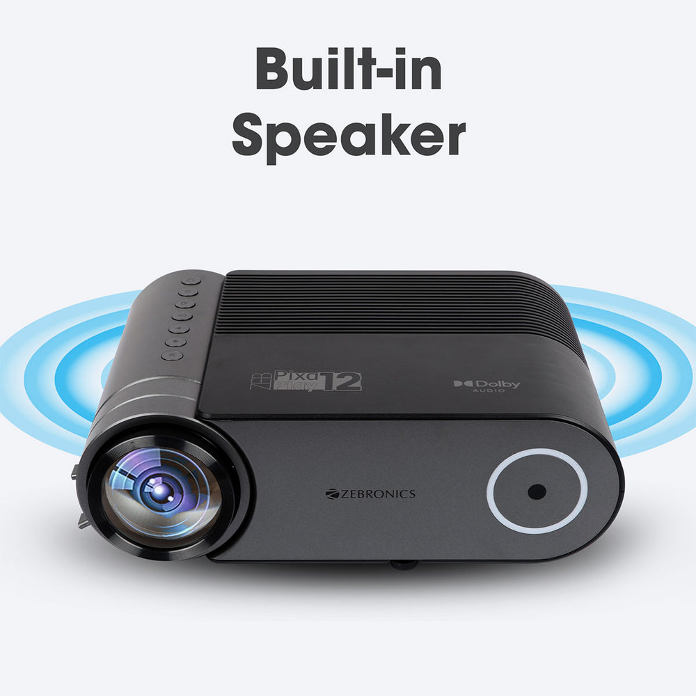 Zebronics PixaPlay 12 LED Projector