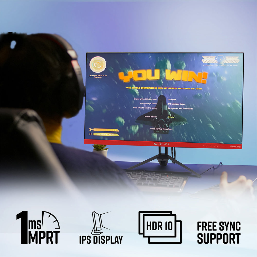 Zebronics S24A Premium Gaming Monitor