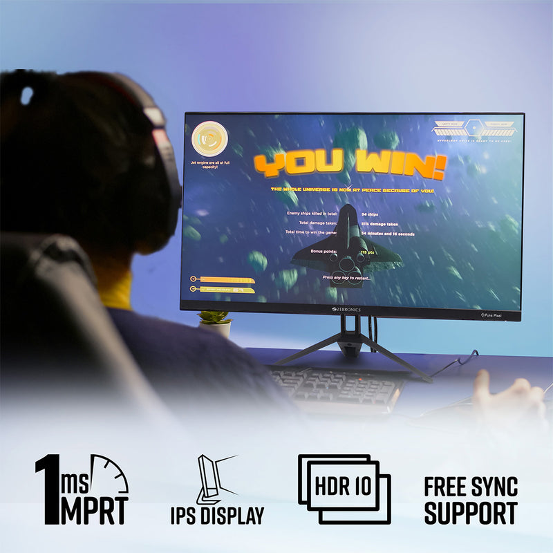 Zebronics S27A Premium Gaming Monitor