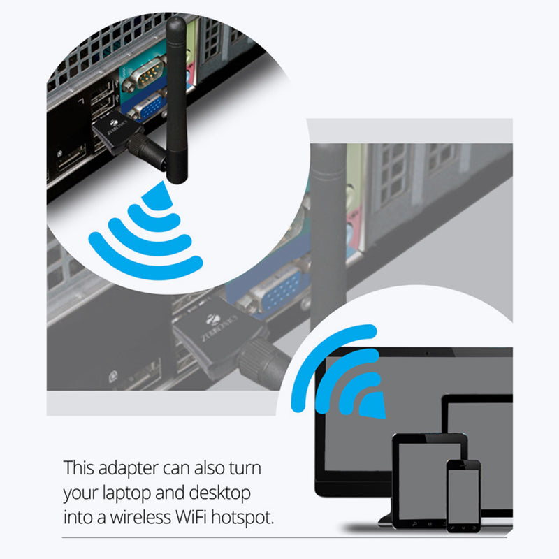 Zebronics USB300WFD USB Adapter