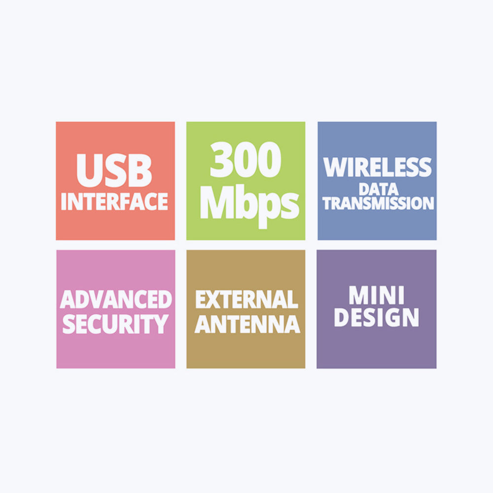 Zebronics USB300WFD USB Adapter