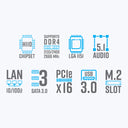 Zebronics Z310M2 - LGA 1151 SOCKET - Motherboard