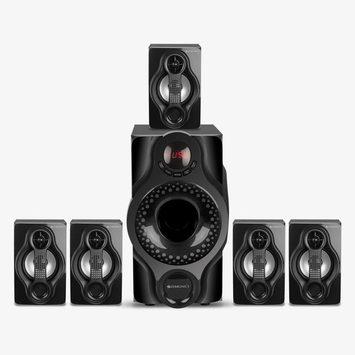 Zebronics BT7590RUCF Speaker- 95W, AUX, 5.1ch