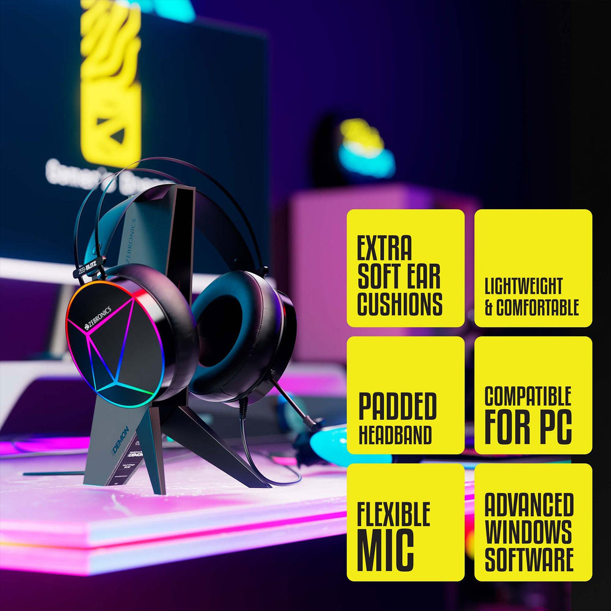 Zebronics Blitz Gaming Headphone