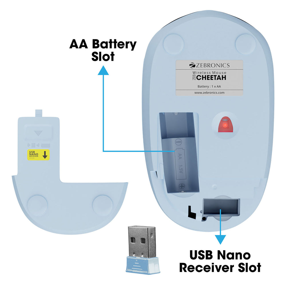 Zebronics Cheetah Wireless Mouse