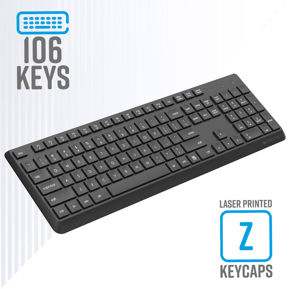 Zeb-Companion 200 - Wireless Keyboard and Mouse combo
