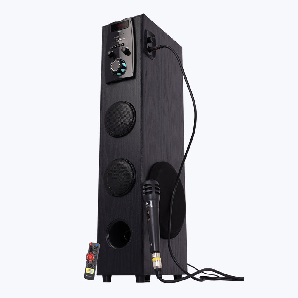 Zebronics Impact Tower Speaker - 50W, LED display, karaoke