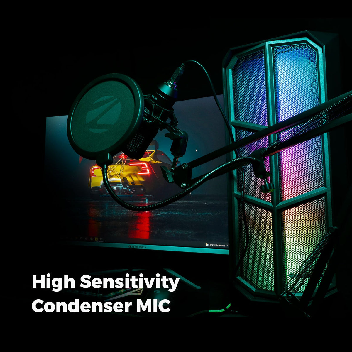 Zebronics Lucid Pro Premium Gaming Microphone