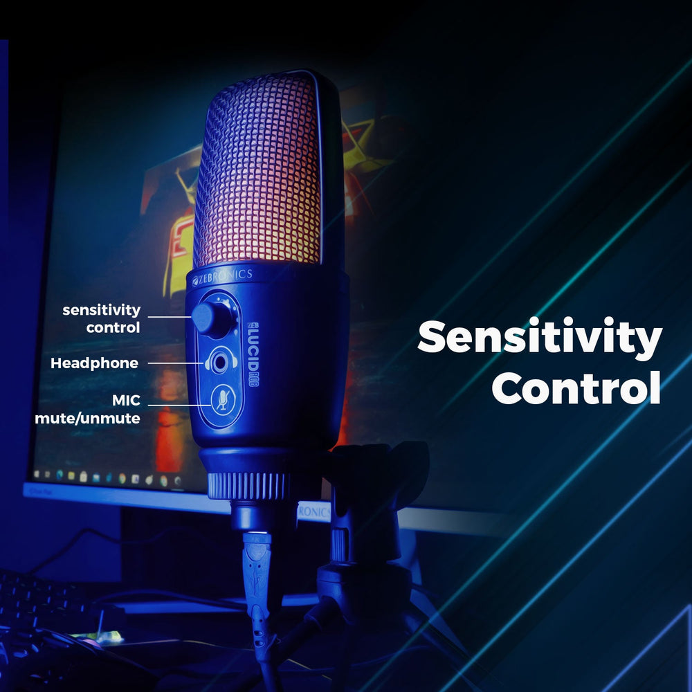 Zebronics Lucid Premium Gaming Microphone