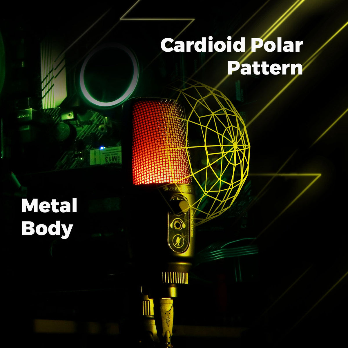 Zebronics Lucid Premium Gaming Microphone