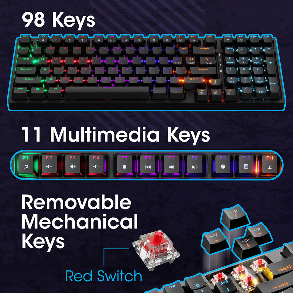 Zebronics Nitro Pro Mechanical Keyboard