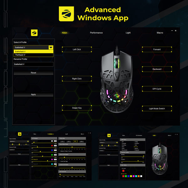 Zebronics Phobos Pro Premium Gaming Mouse