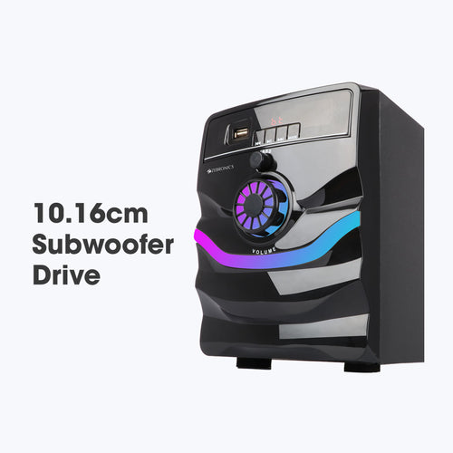 Zebronics Rainbow 100 Speaker - 80W, RGb lights, 5.1ch