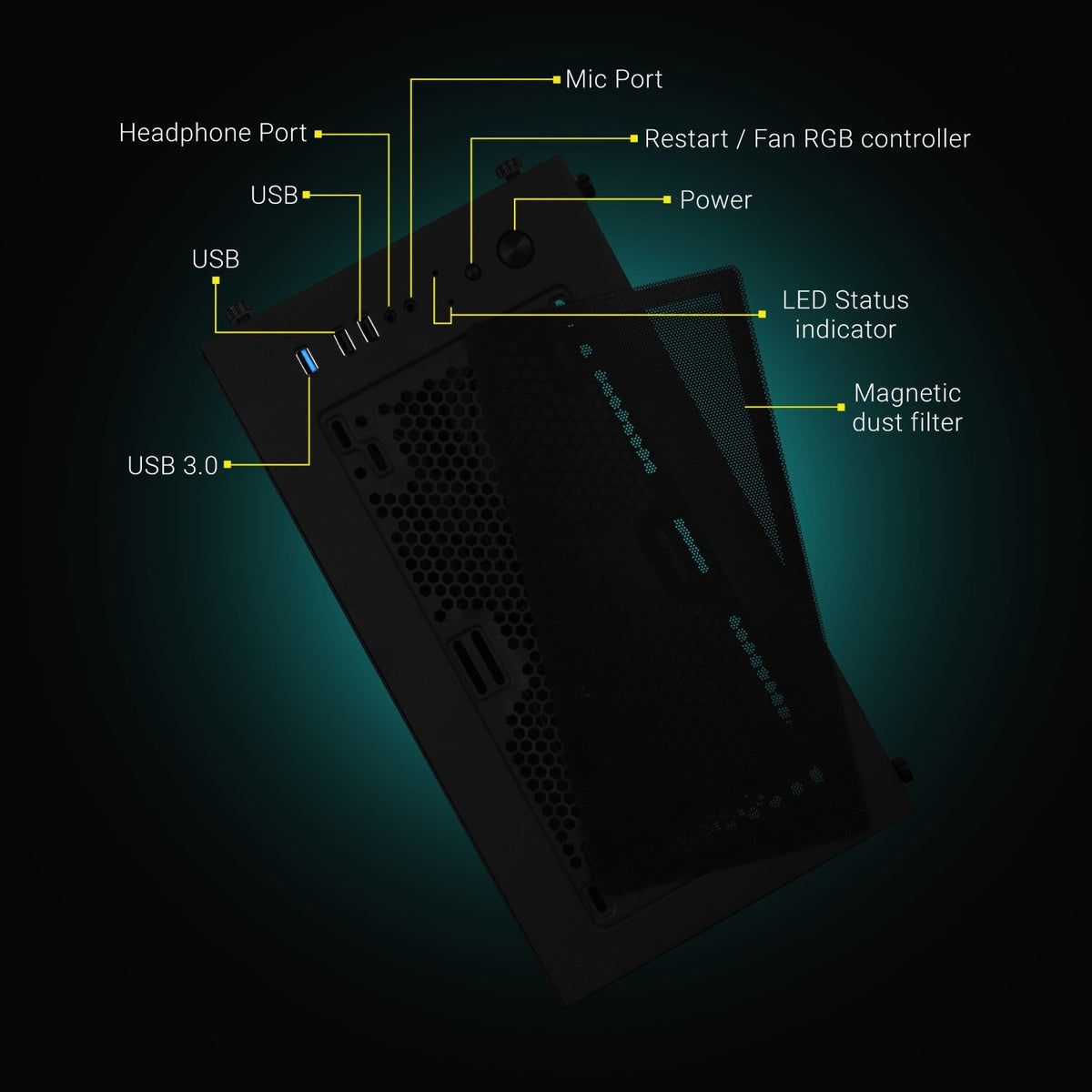 Zebronics Sonic Premium Gaming Chassis