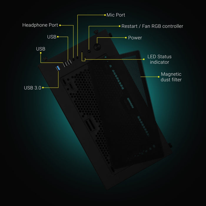 Zebronics Sonic Premium Gaming Chassis
