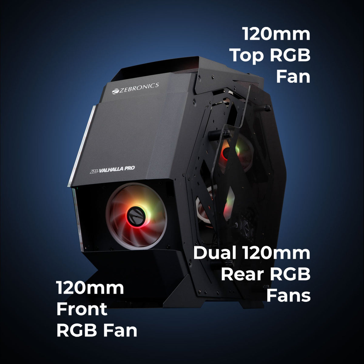 Zebronics Valhalla Pro Premium Gaming Chassis