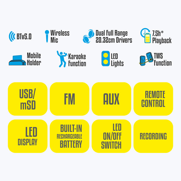 Zebronics Vibe Wireless Portable Speaker