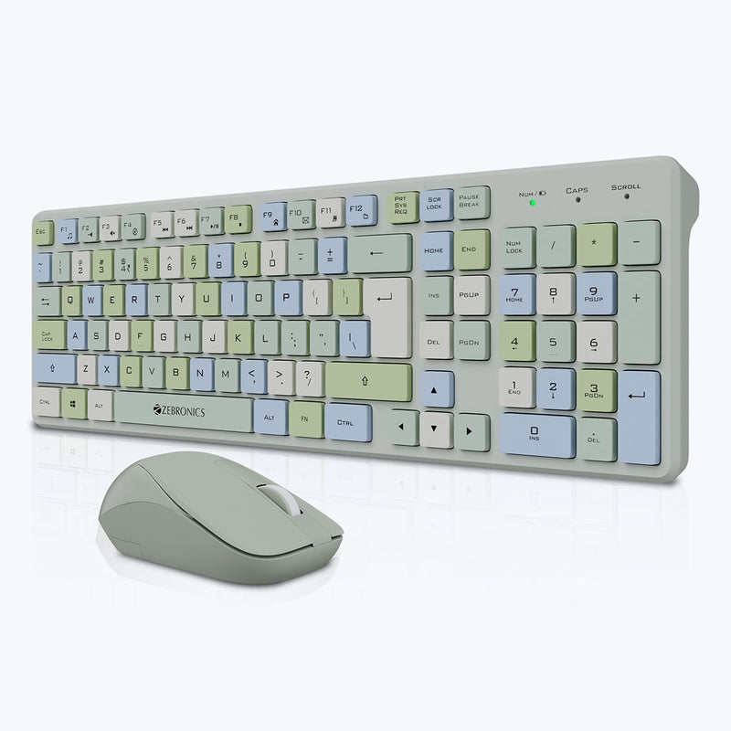 Zebronics Companion 111 wireless Keyboard and Mouse Combo