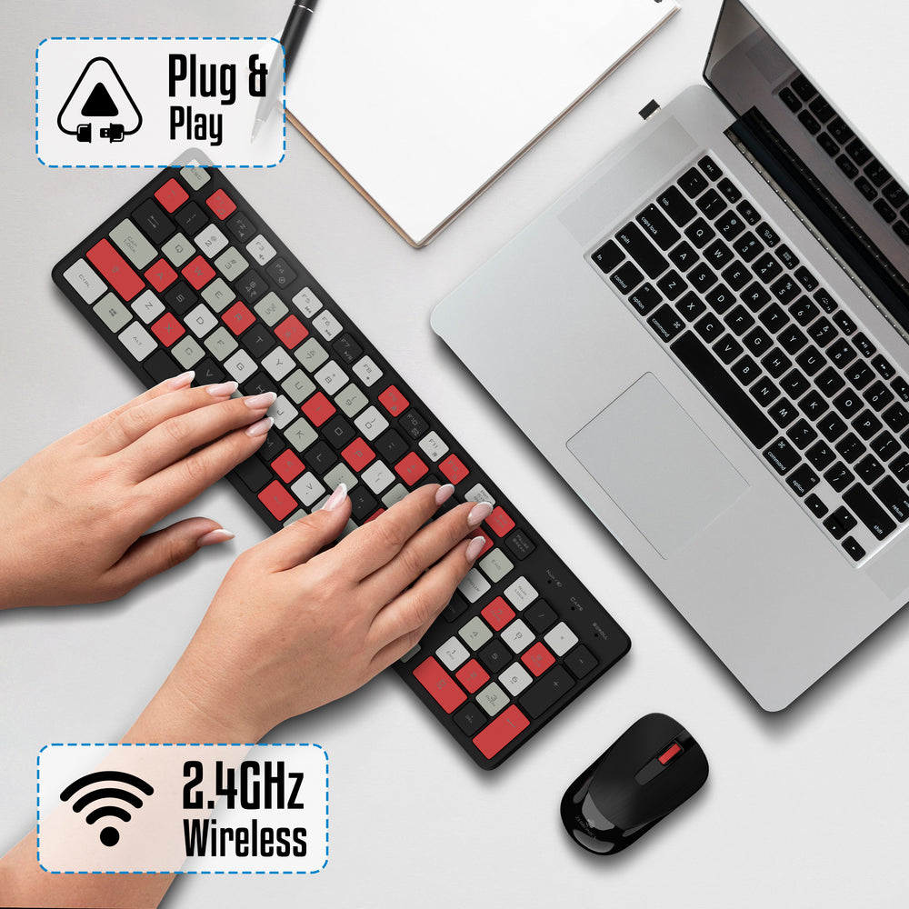 Zebronics Companion 111 wireless Keyboard and Mouse Combo