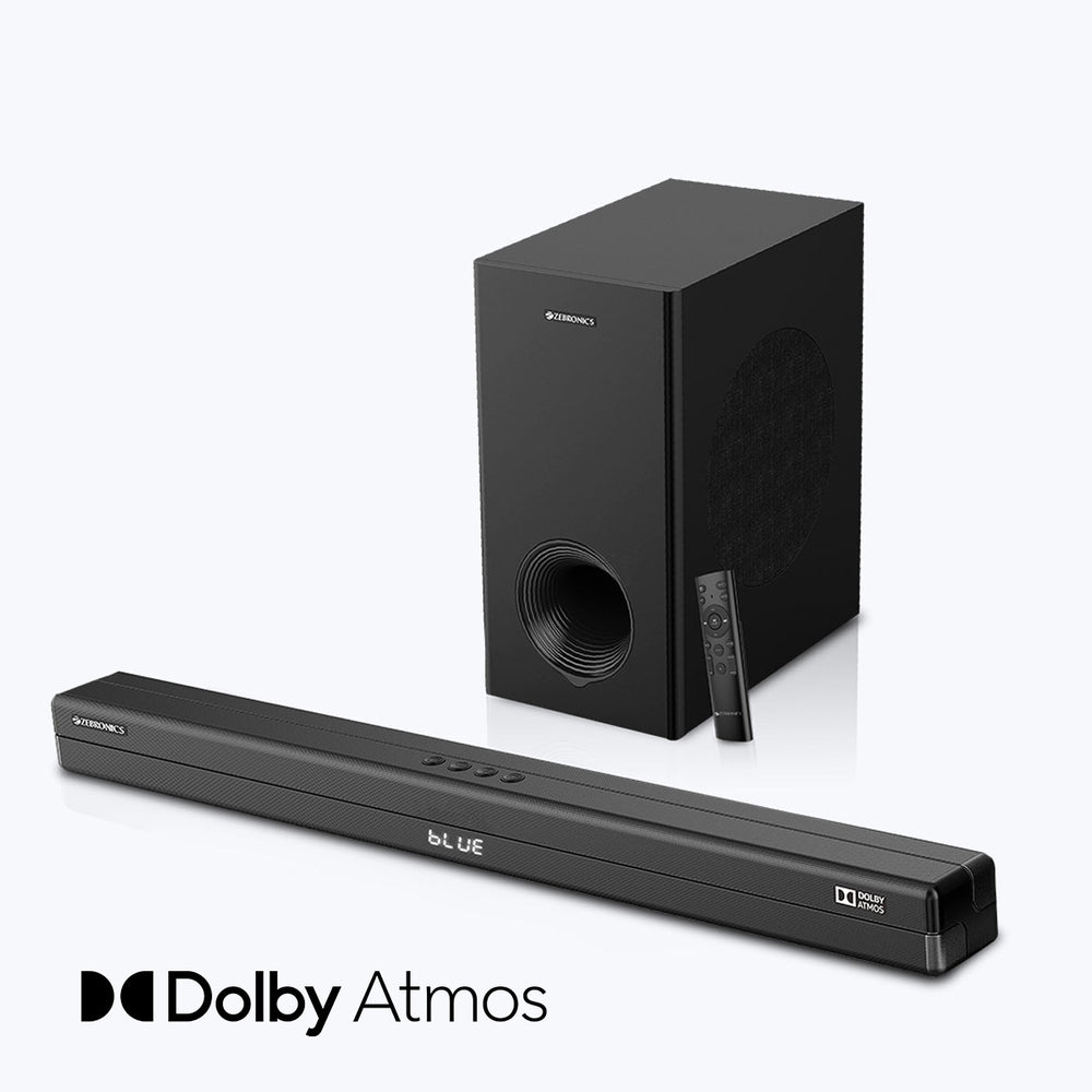 Dolby Soundbars with Wireless, HDMI, Optical Inputs - Zebronics