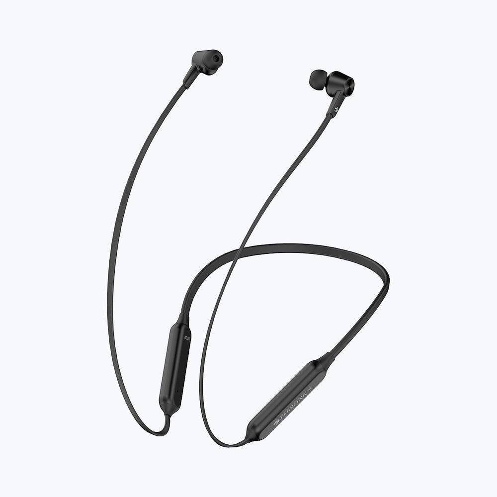 Wireless Neckband Earphones with Mic - Zebronics