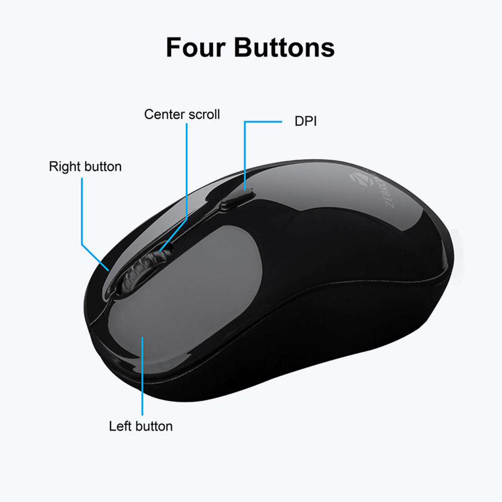 Zebronics Shine Wireless Mouse